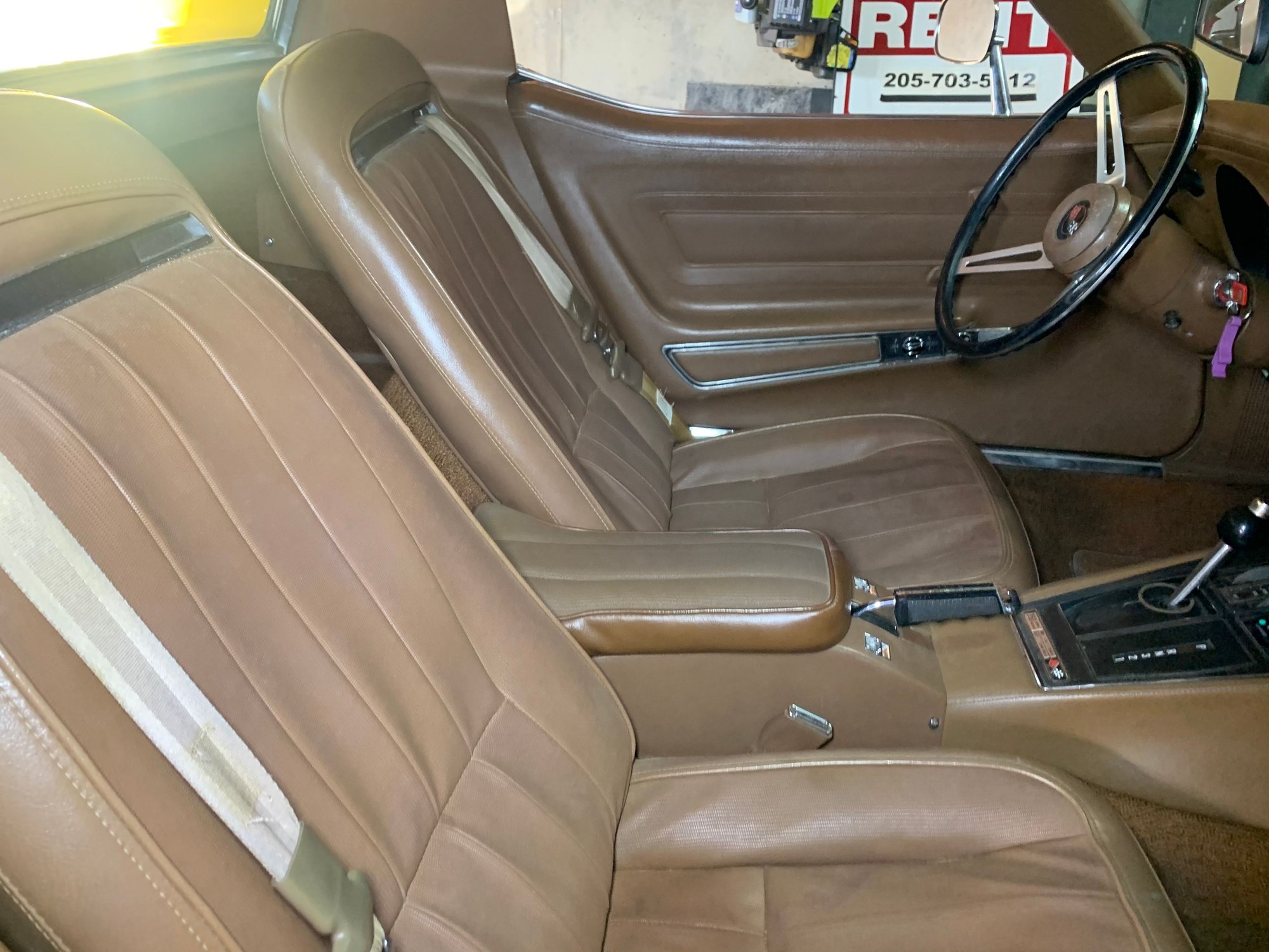 '72 interior 'saddle' color pics - CorvetteForum - Chevrolet Corvette ...