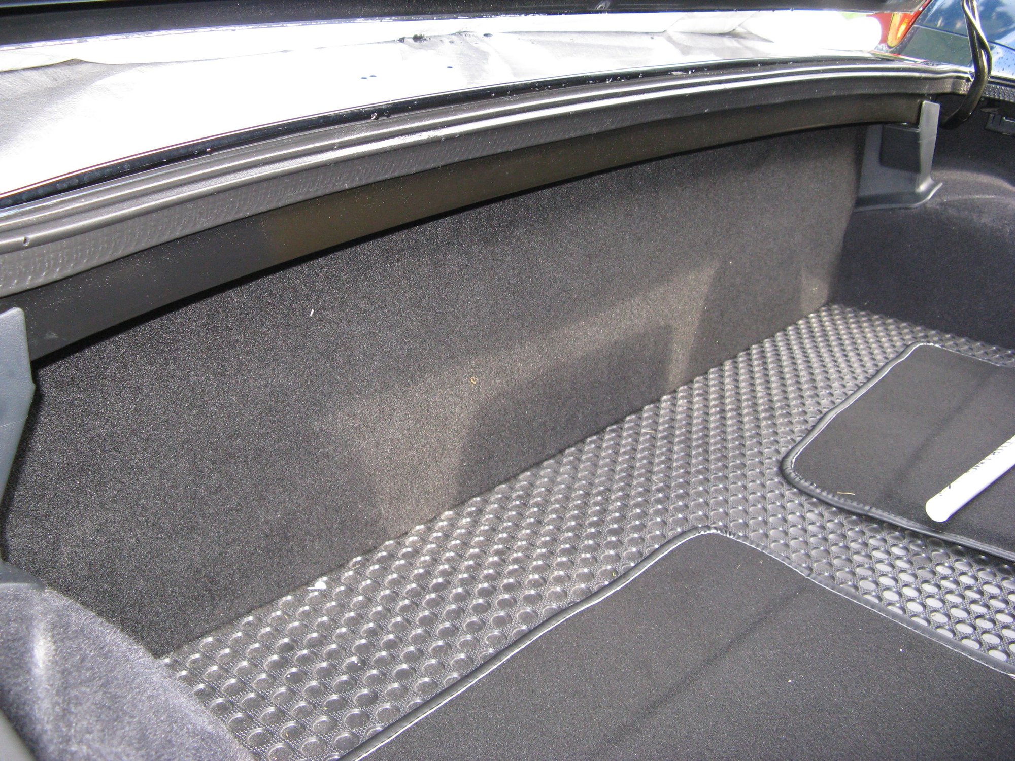 Best C5 Corvette Convertible trunk partition - CorvetteForum ...