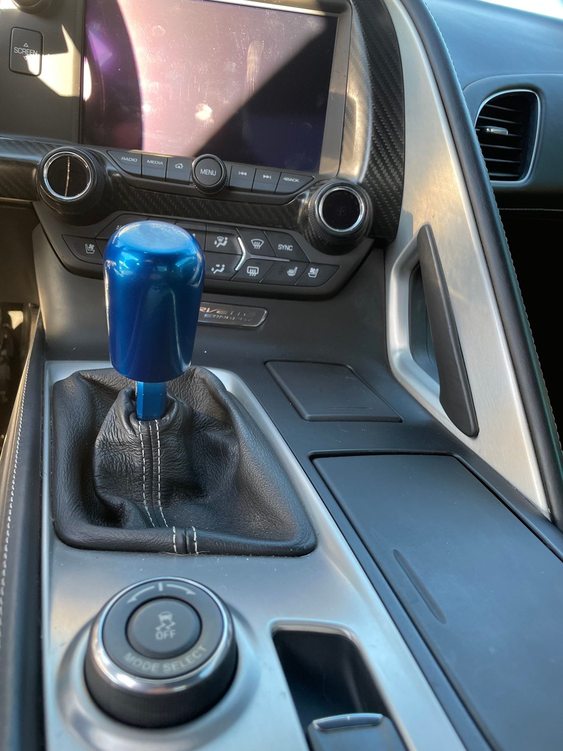 FS (For Sale) Custom Blue Shift Knob for MGW - CorvetteForum ...