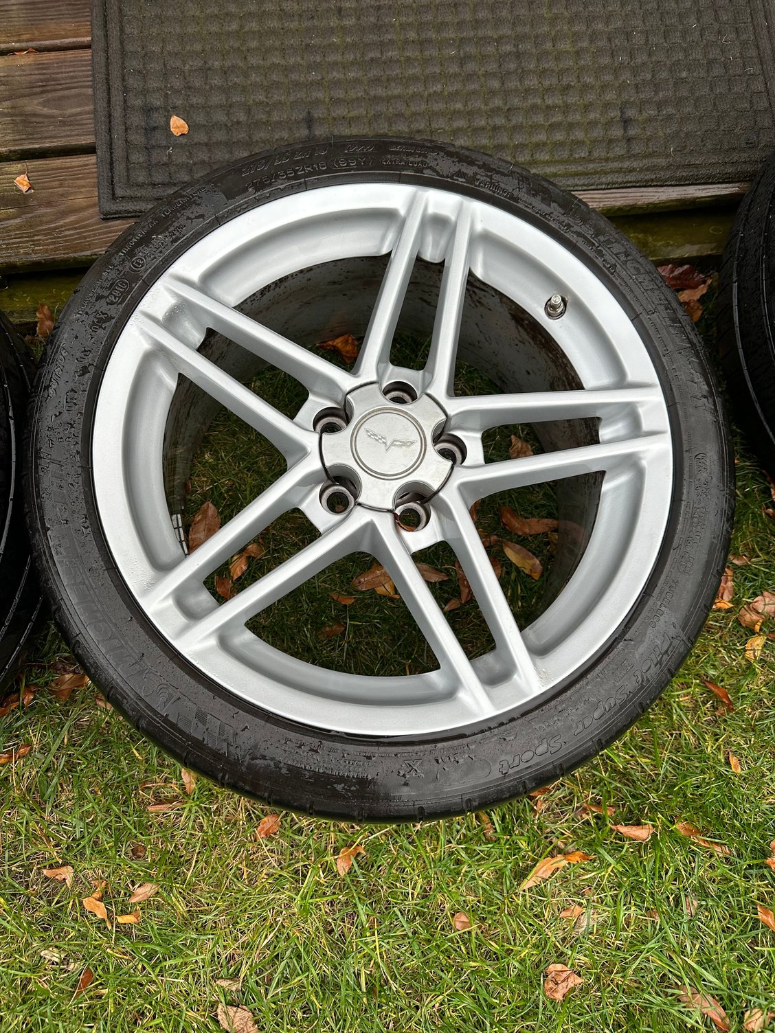 FS (For Sale) 06 z06 factory wheels and tires $1000 - CorvetteForum ...