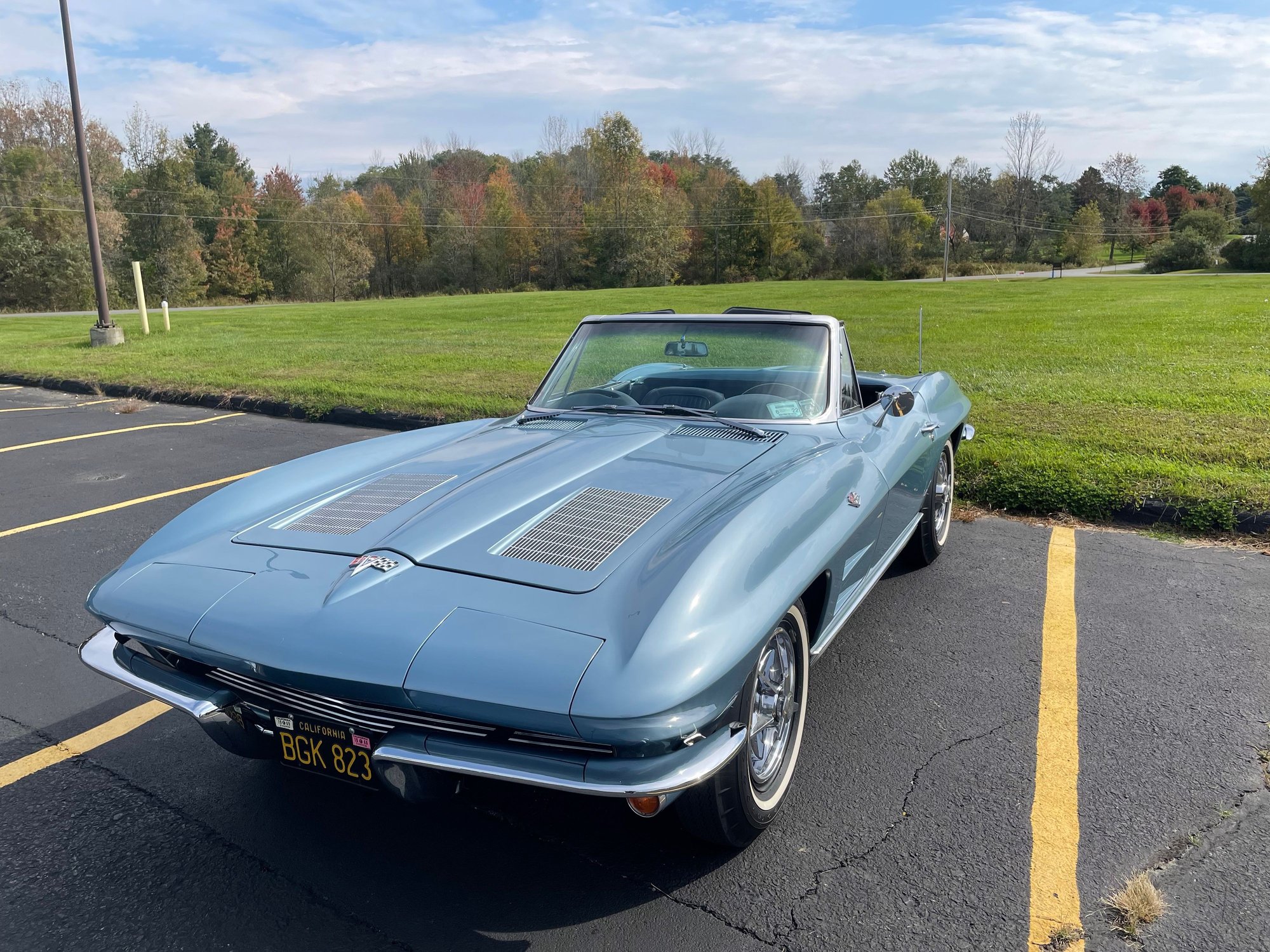 FS (For Sale) 1963 Silver Blue L67 Roadster California Car ...