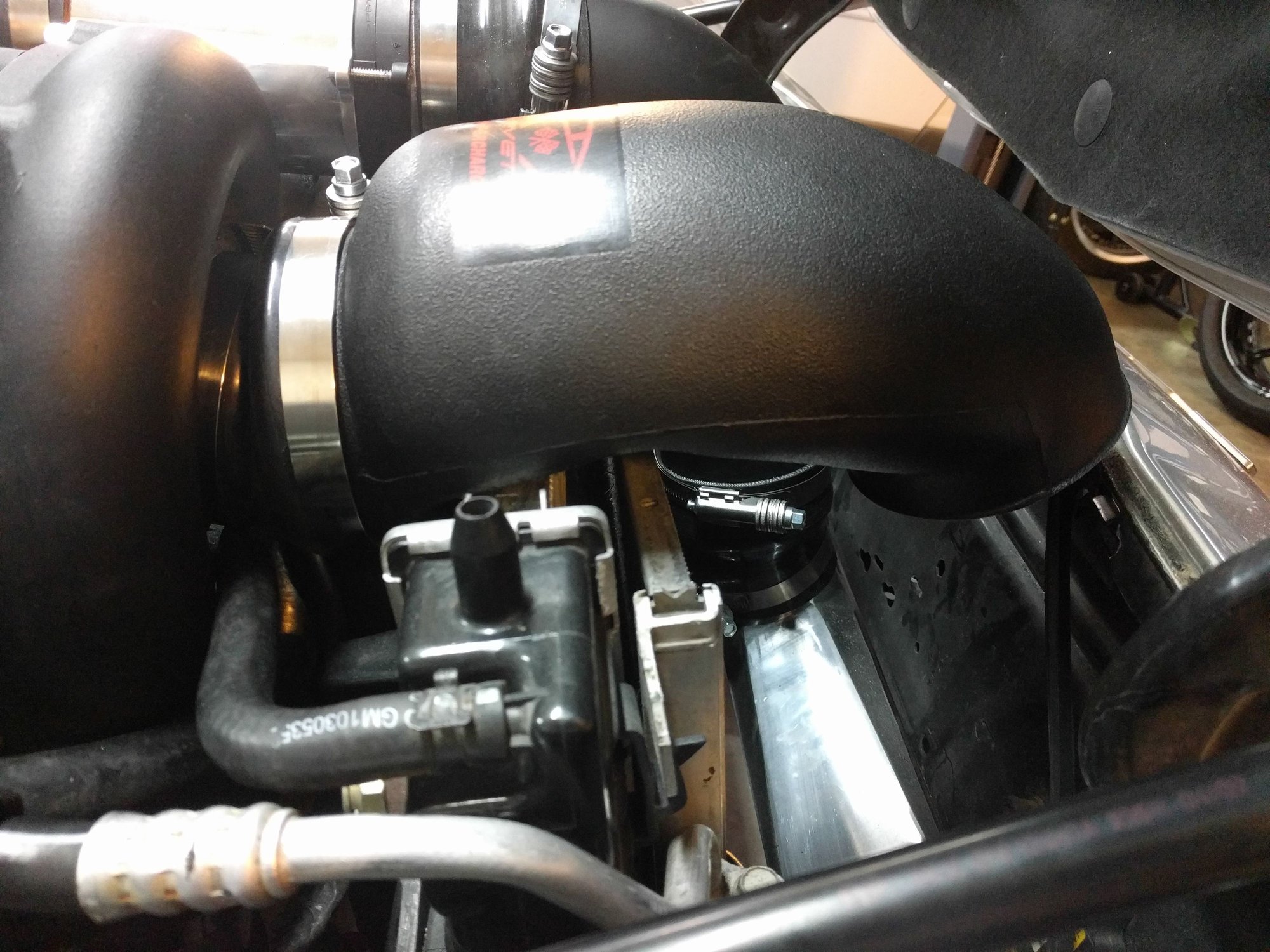 A&A air bridge install - CorvetteForum - Chevrolet Corvette Forum ...