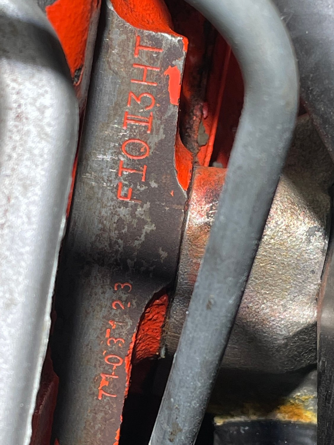 Engine stamp pad? - CorvetteForum - Chevrolet Corvette Forum Discussion