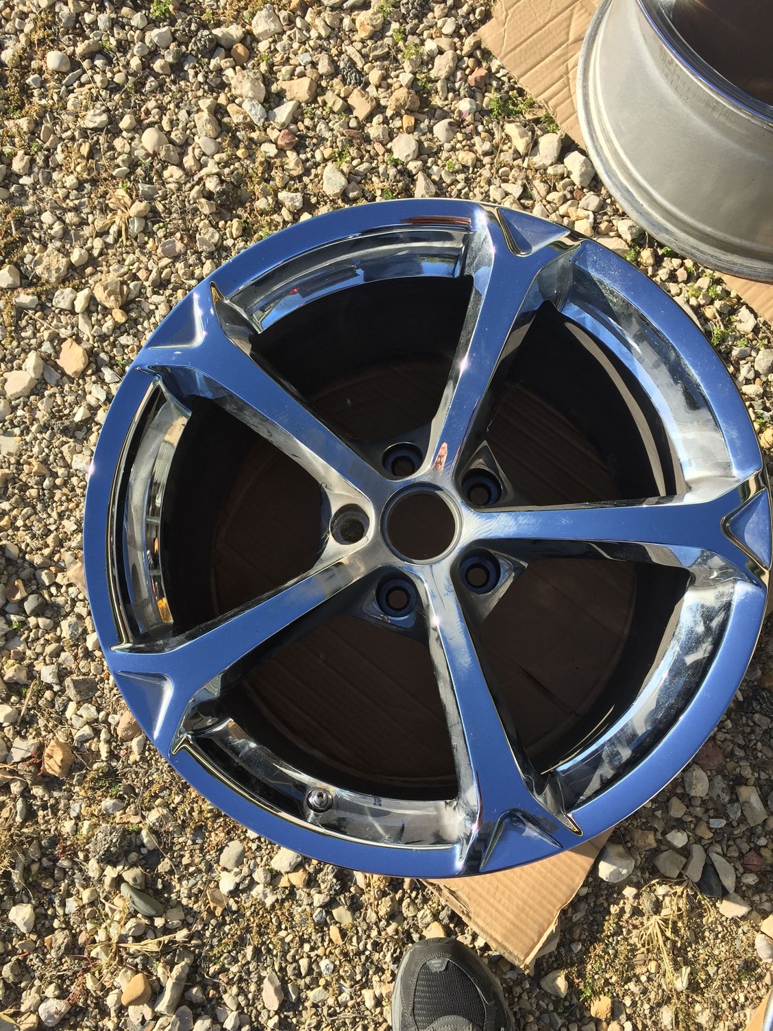 WTB (Want To Buy) Oem chrome c6 grand sport wheels - CorvetteForum ...