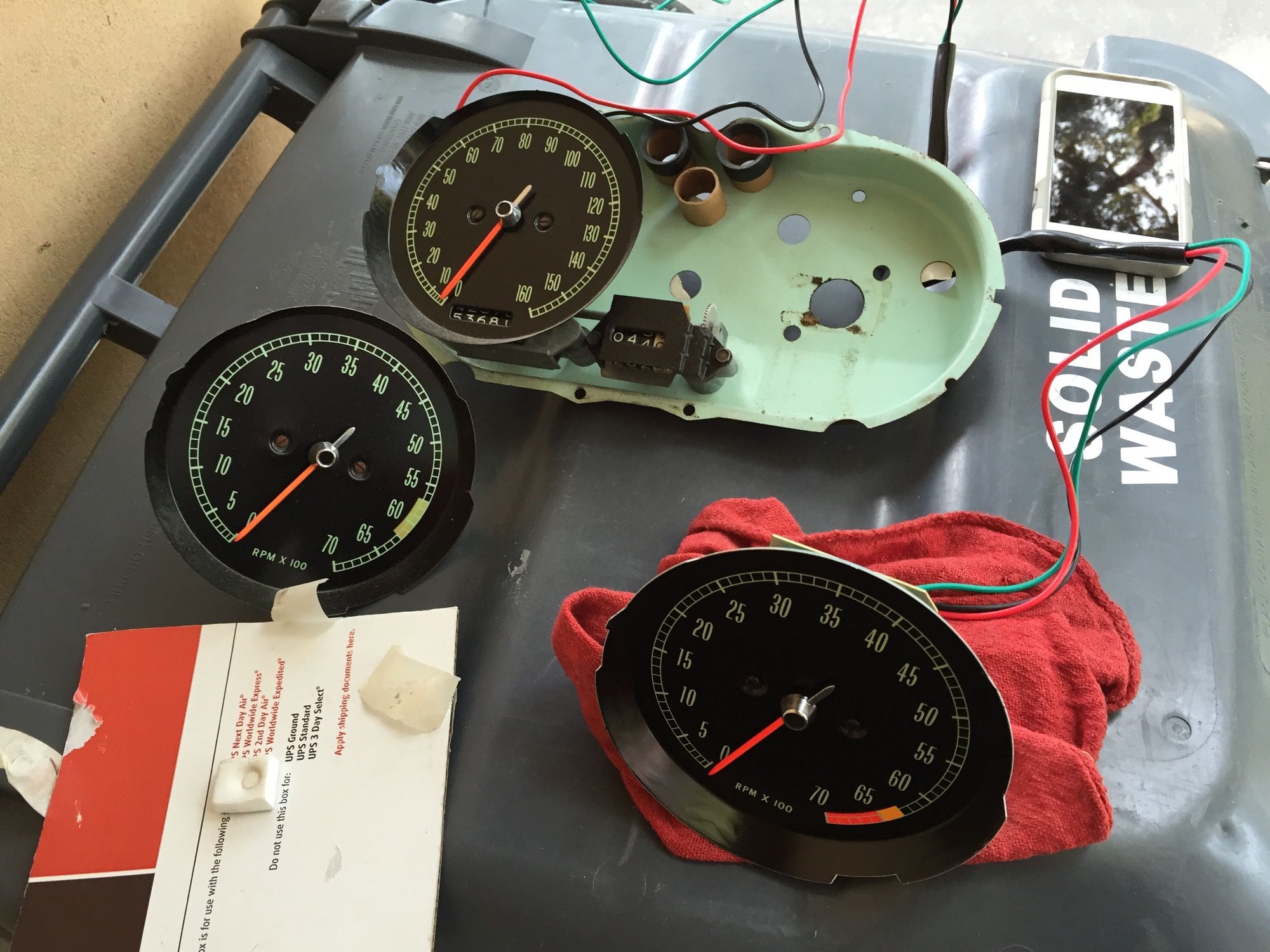 Installing new electronic tach with MSD electronic ignition ...