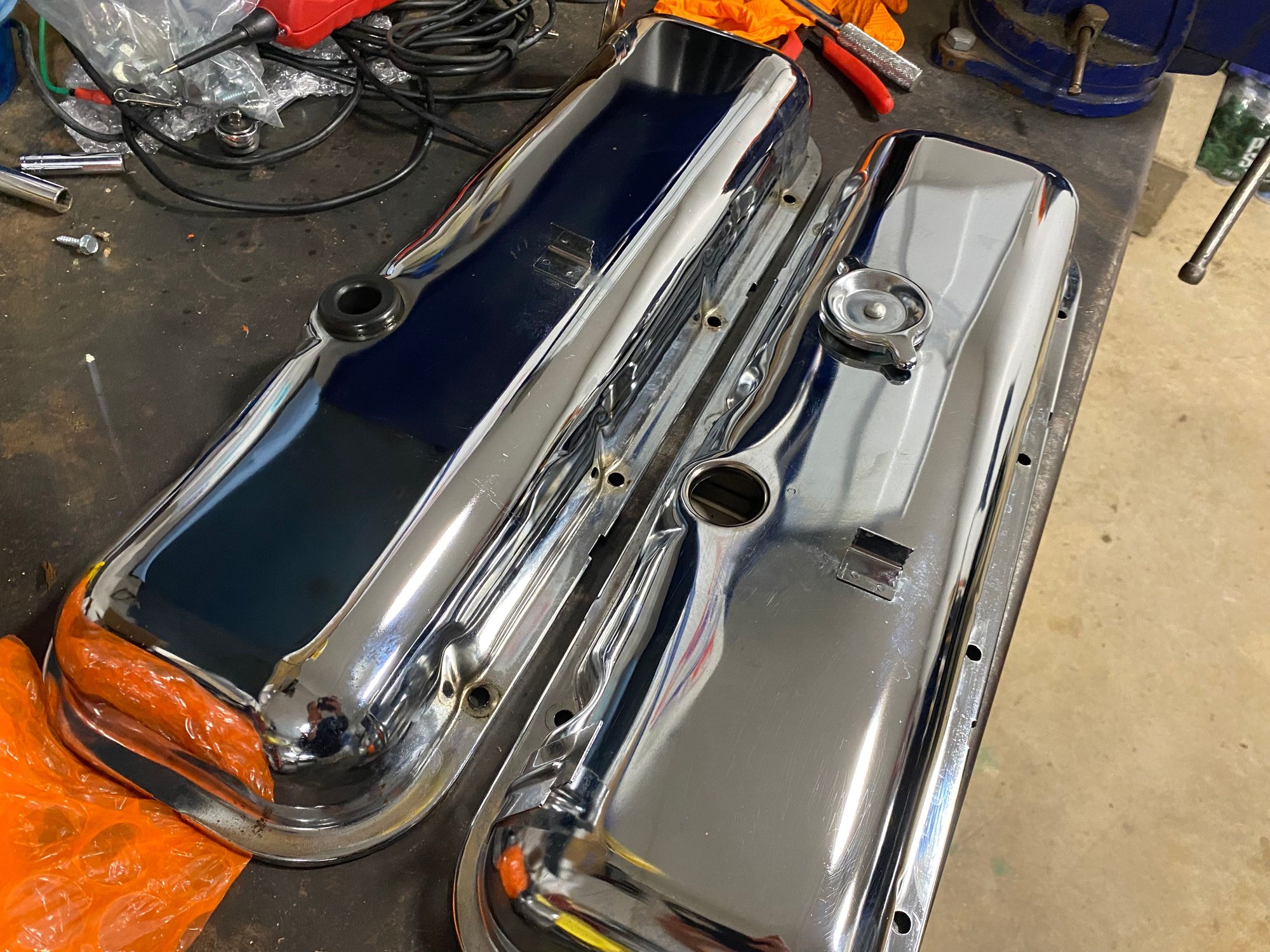 FS (For Sale) Chrome BBC Valve Covers - CorvetteForum - Chevrolet ...