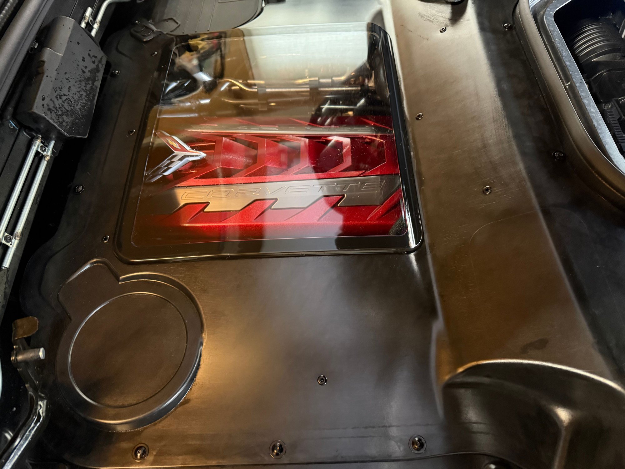 Engine window panel installed and Another change I found on my 2025 ...