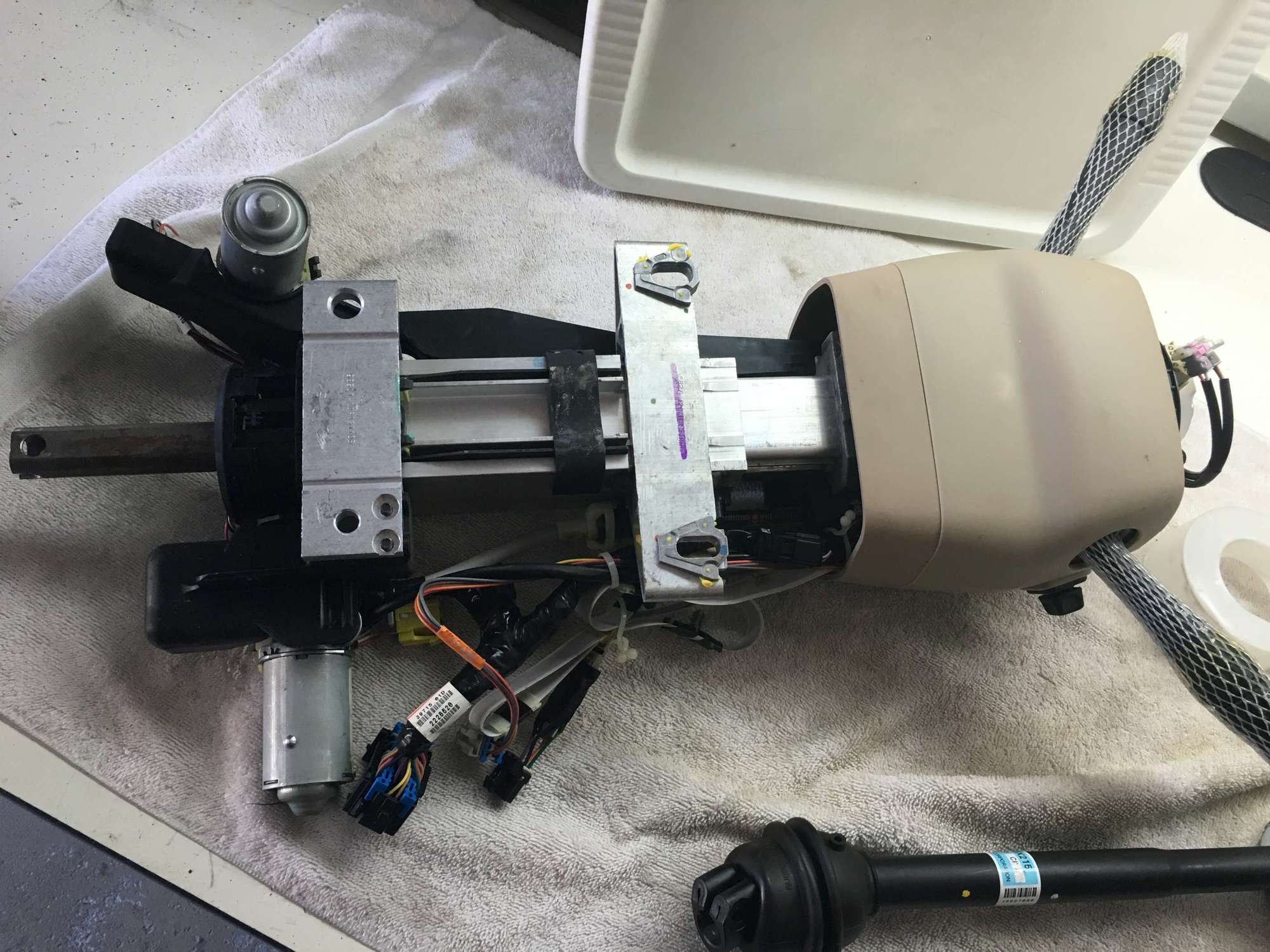 Power Tilt/Telescopic Steering Wheel Column - CorvetteForum - Chevrolet ...