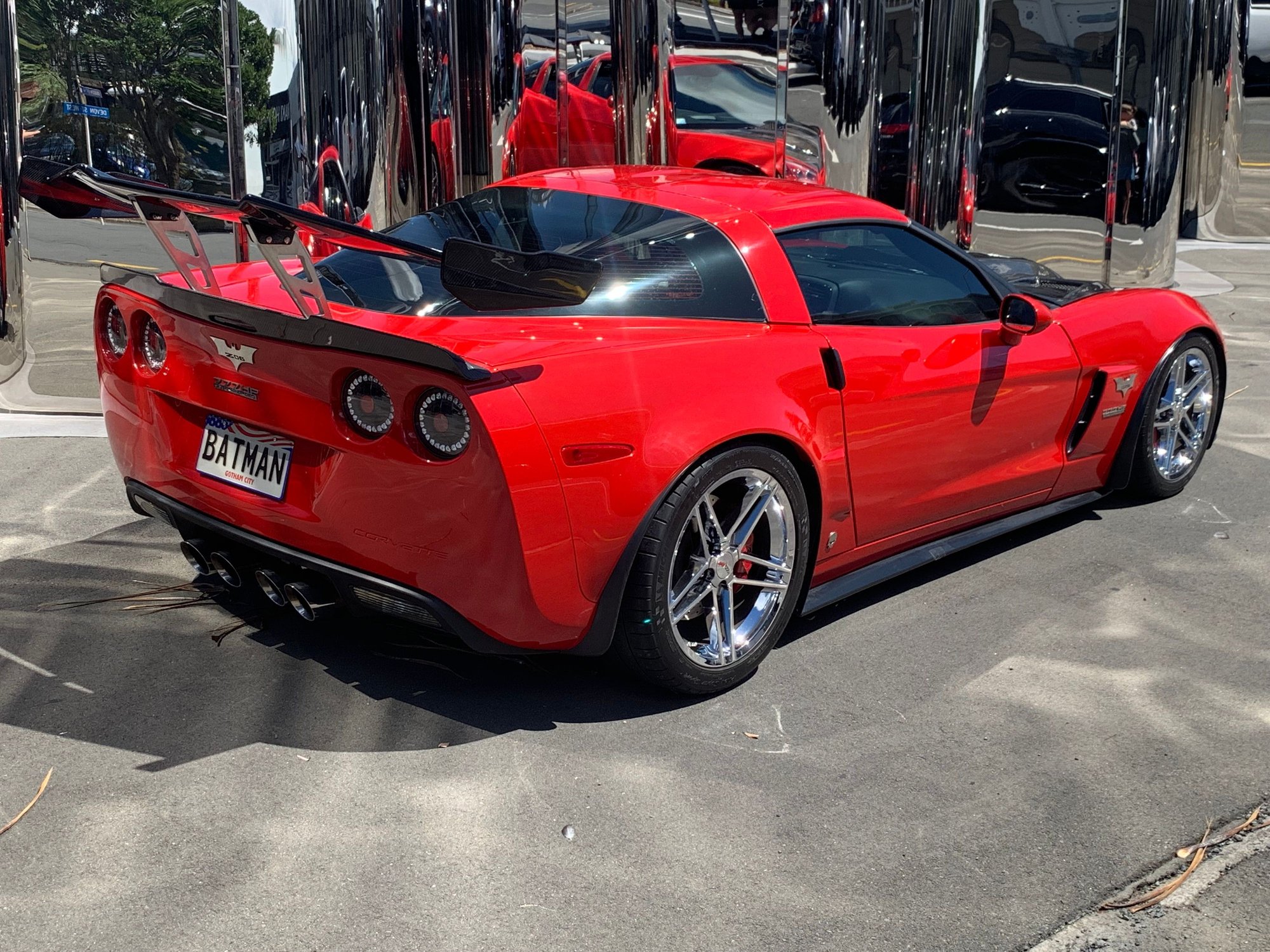 FS (For Sale) C7 Carbon | ZR1 ZTK style Rear Wing for Non-ZR1 Vettes ...