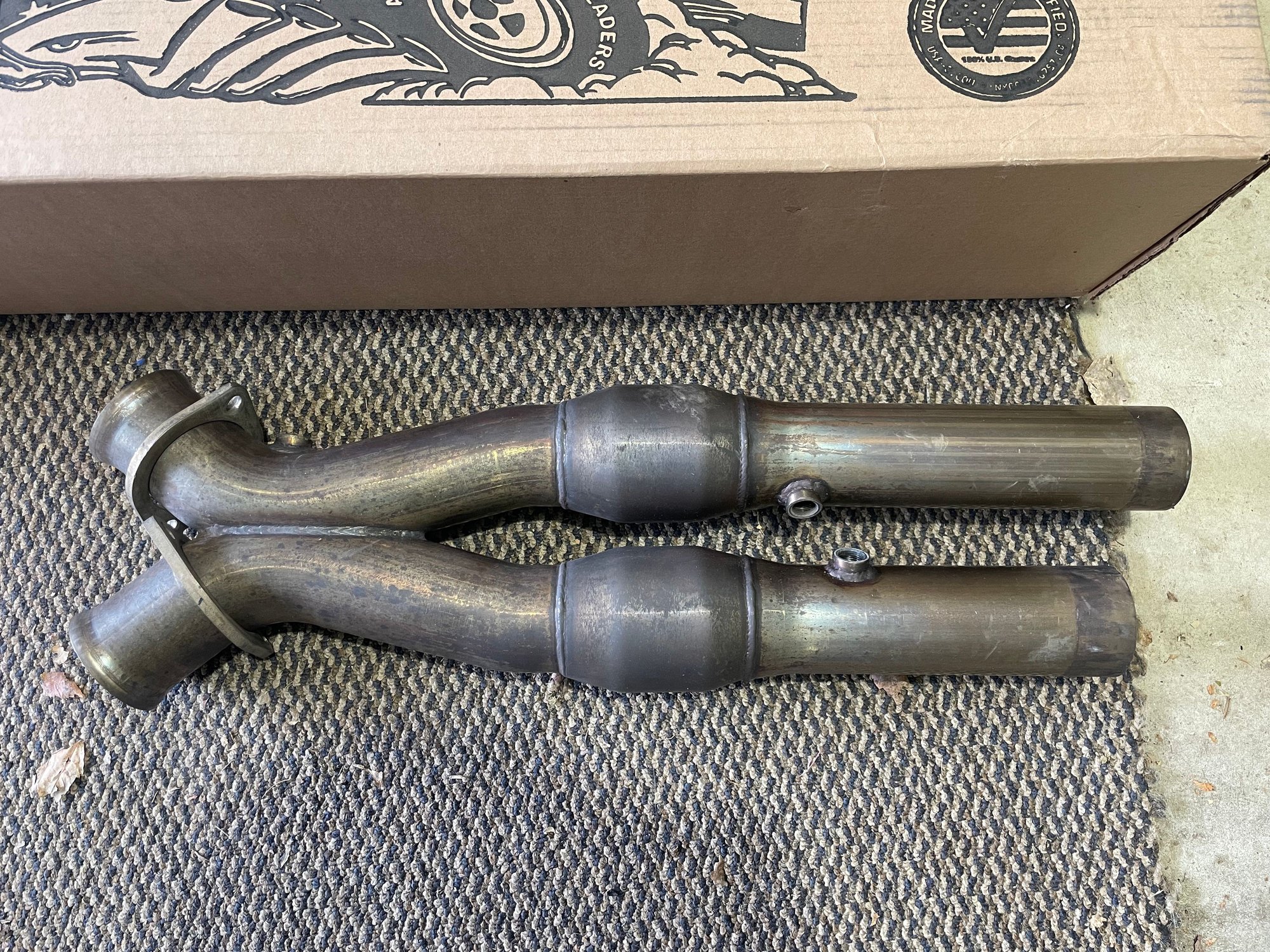 FS (For Sale) American racing stainless 3 inch catted x pipe ...