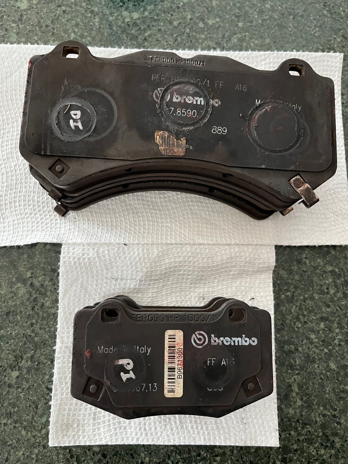 FS (For Sale) C7 Z06/Grand Sport OEM Brake Pads Low Miles ...