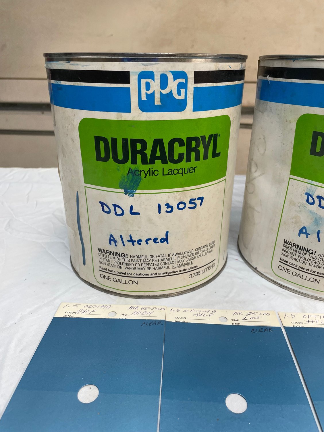 FS (For Sale) PPG Nassau Blue 976 Lacquer Paint & PPG 468 Clear ...