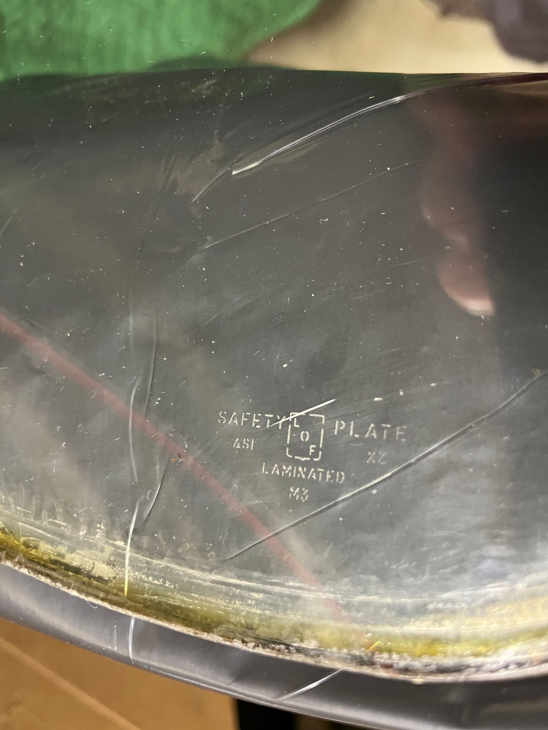 FS (For Sale) 1967 original GM LOF glass set M3 winshield M51 side ...