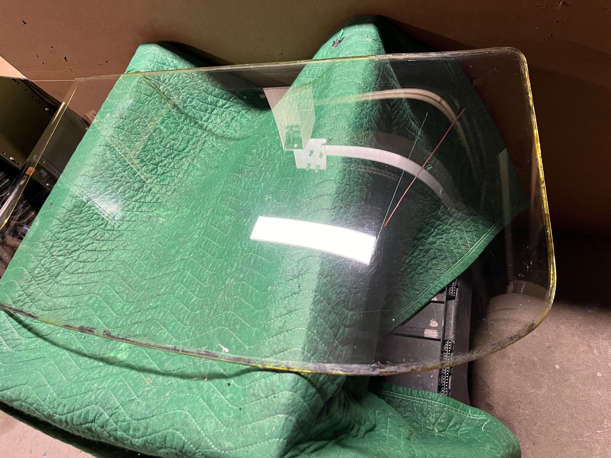 FS (For Sale) 1967 original GM LOF glass set M3 winshield M51 side ...