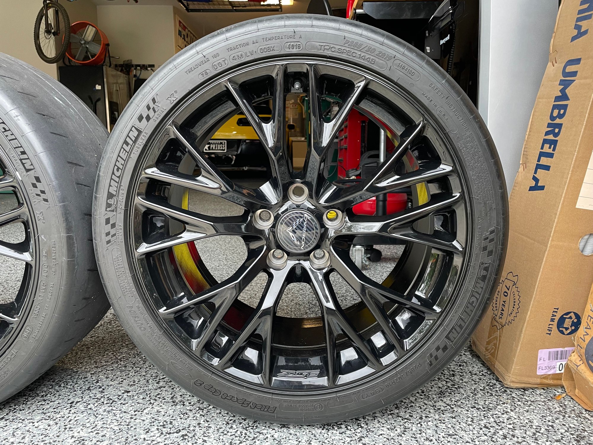FS (For Sale) OEM Black Z06 Wheels / Tires - CorvetteForum - Chevrolet ...