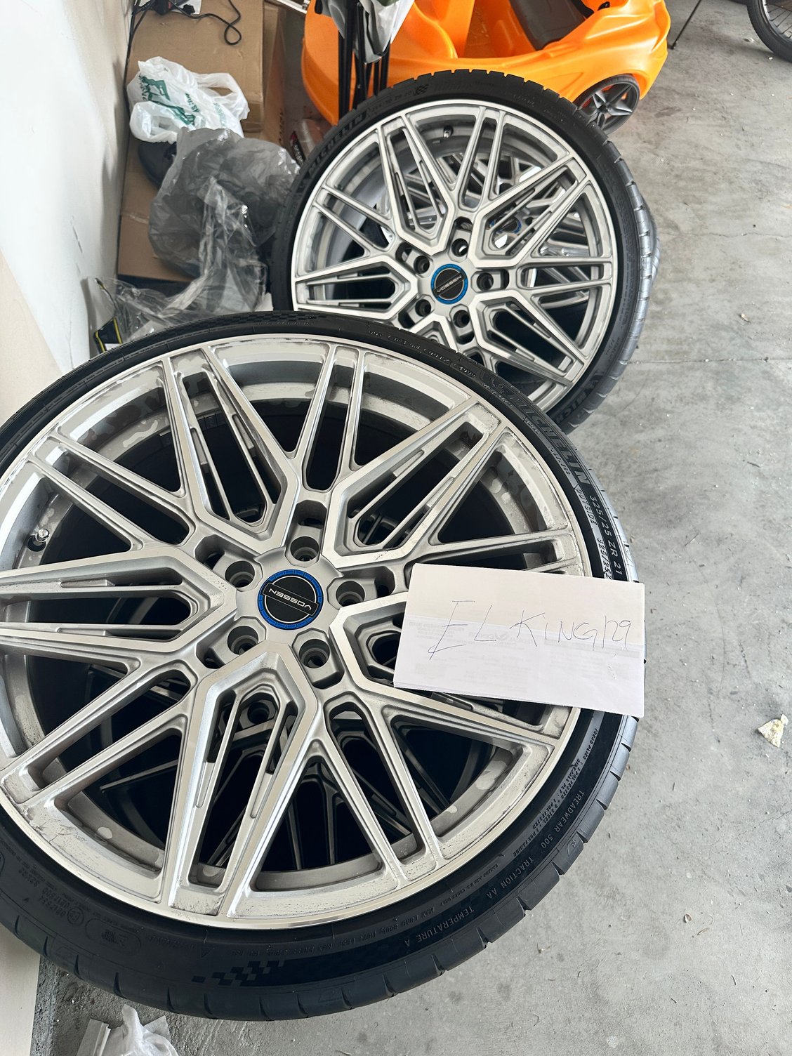 FS (For Sale) FS: Vossen HF7 C8 Corvette - 20x9 ET35, 21x12 ET52 With ...