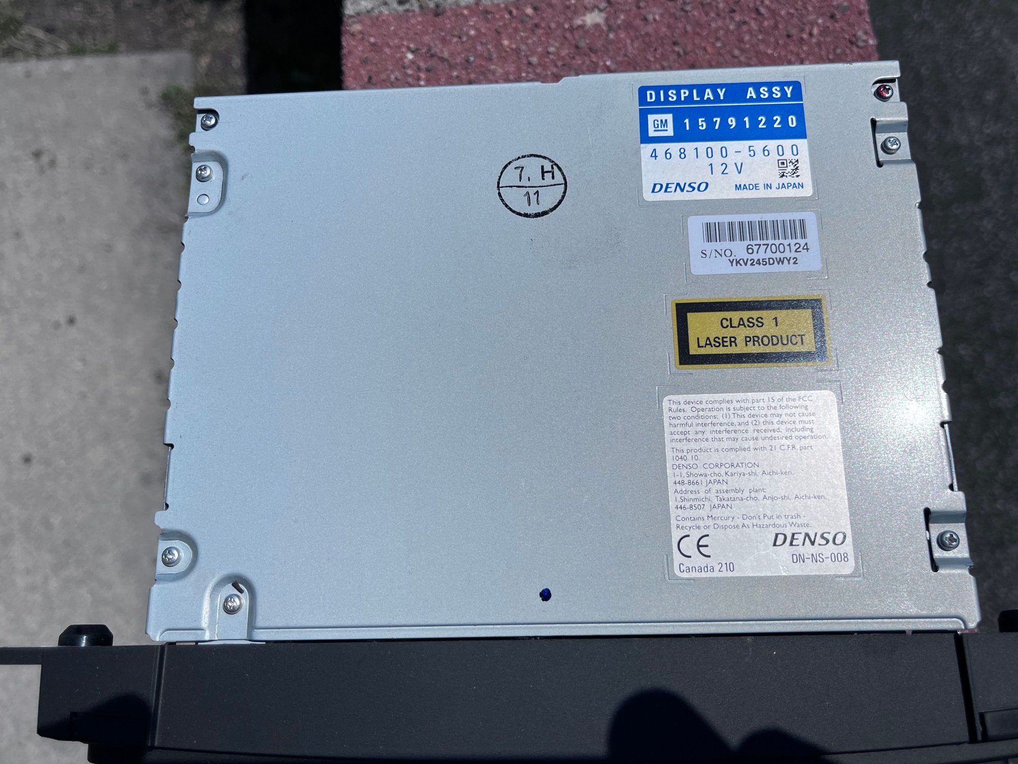 FS (For Sale) Denso OEM radio - CorvetteForum - Chevrolet Corvette ...