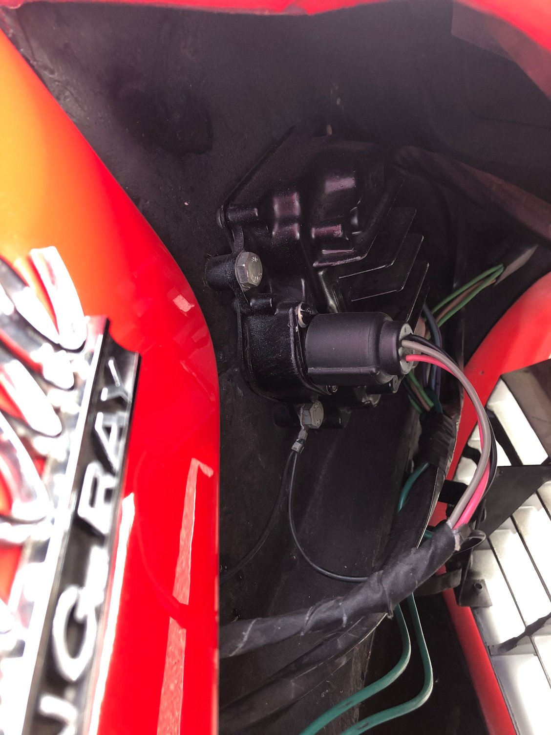 C2 Picture of exact location of K66 module - CorvetteForum - Chevrolet ...