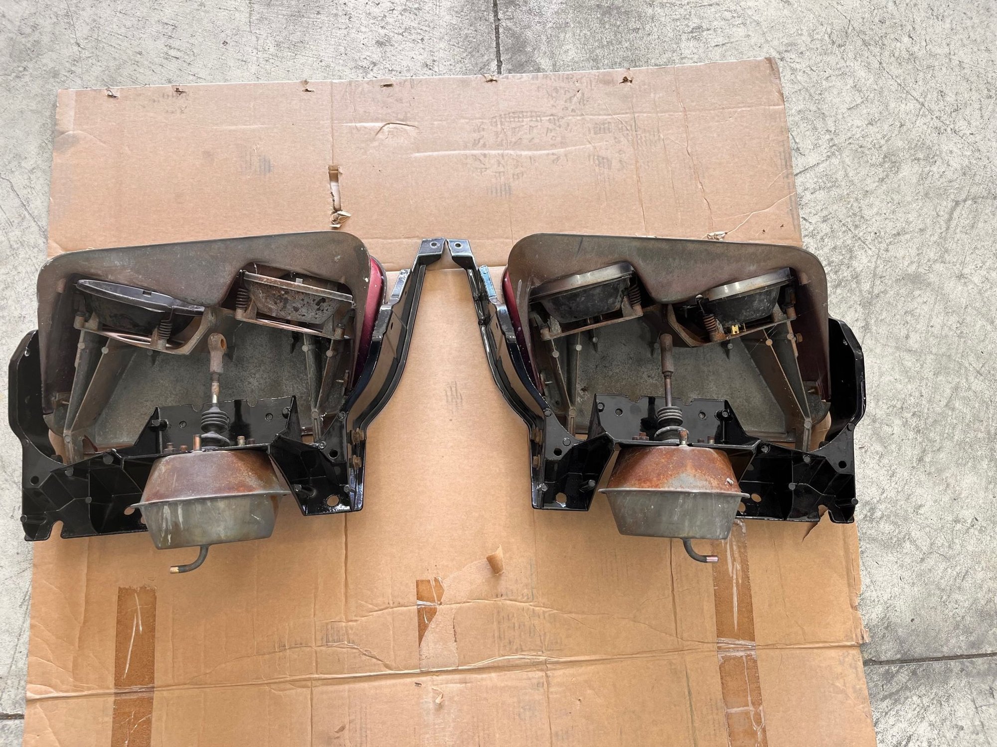 FS (For Sale) 1968-1974 corvette headlight assemblies with new actuator ...