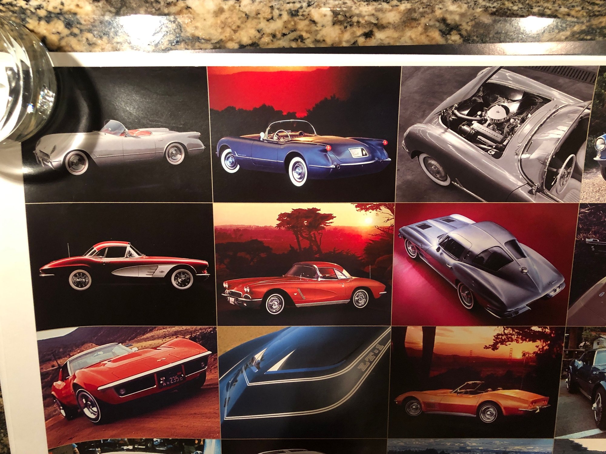 2003 50 years of Corvettes poster - CorvetteForum - Chevrolet Corvette ...