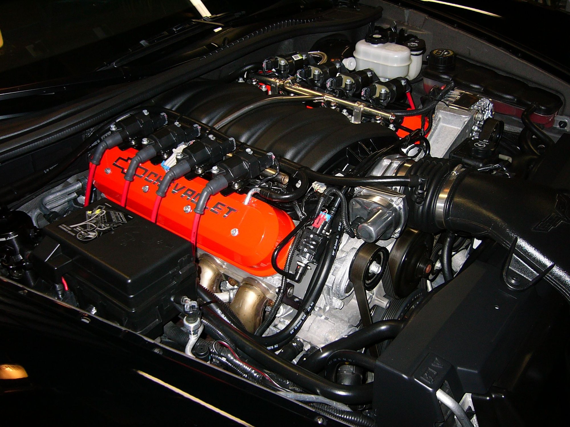 Plug wires with Proform coil relocation - CorvetteForum - Chevrolet ...