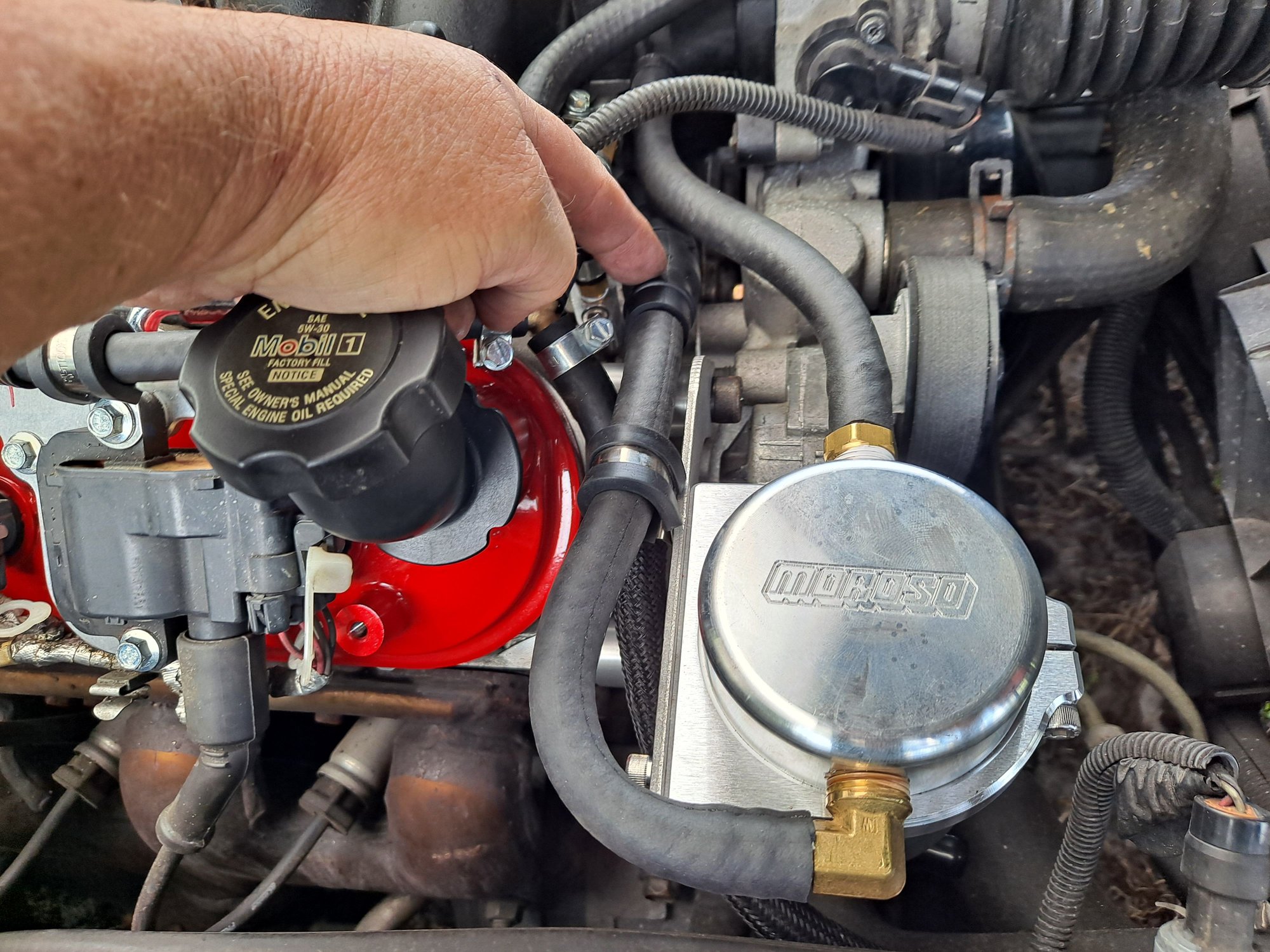 Ls6 valley cover pcv problem - CorvetteForum - Chevrolet Corvette Forum ...