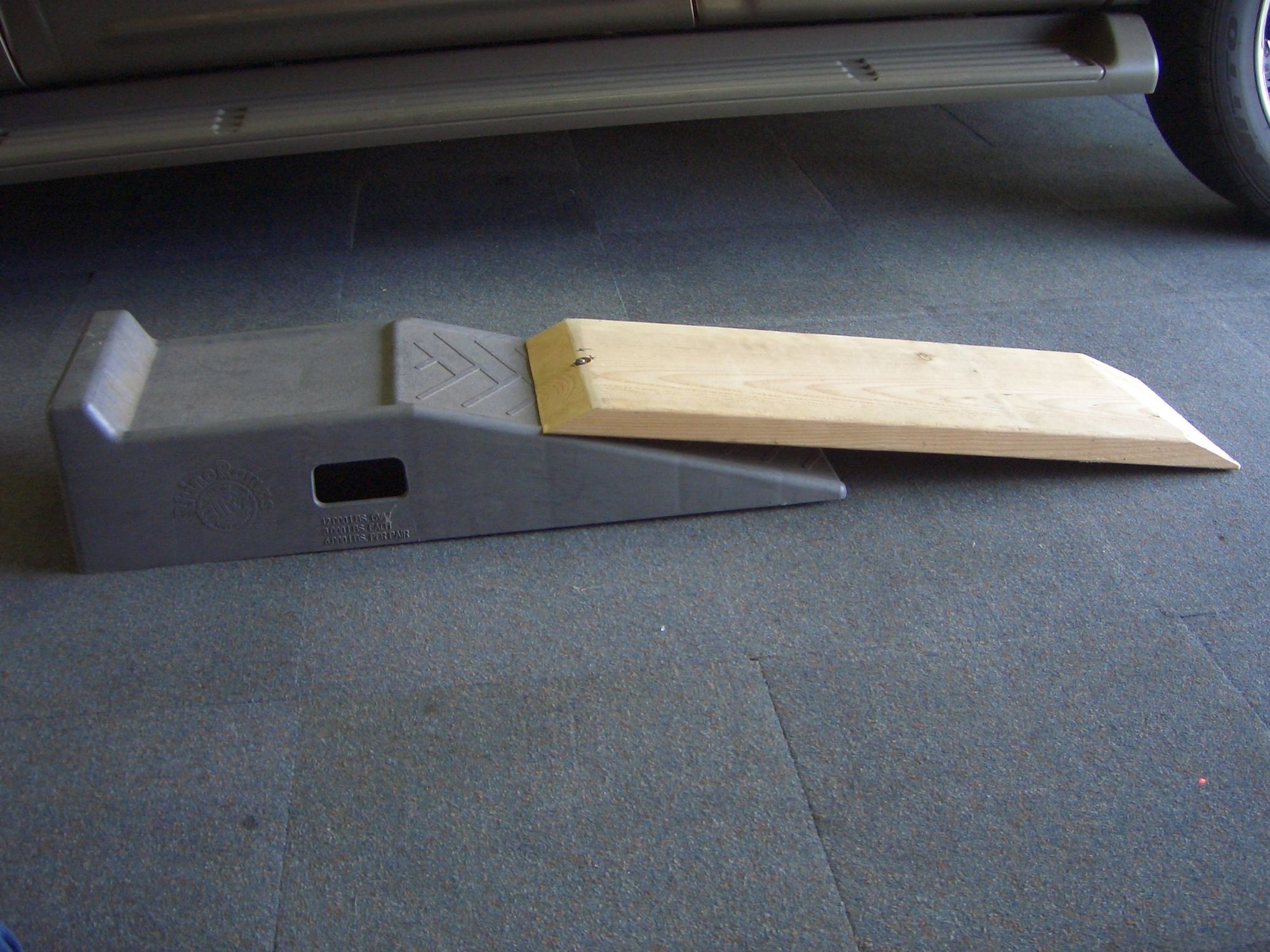 Ramps for doing oil change on C6 - Page 2 - CorvetteForum - Chevrolet ...