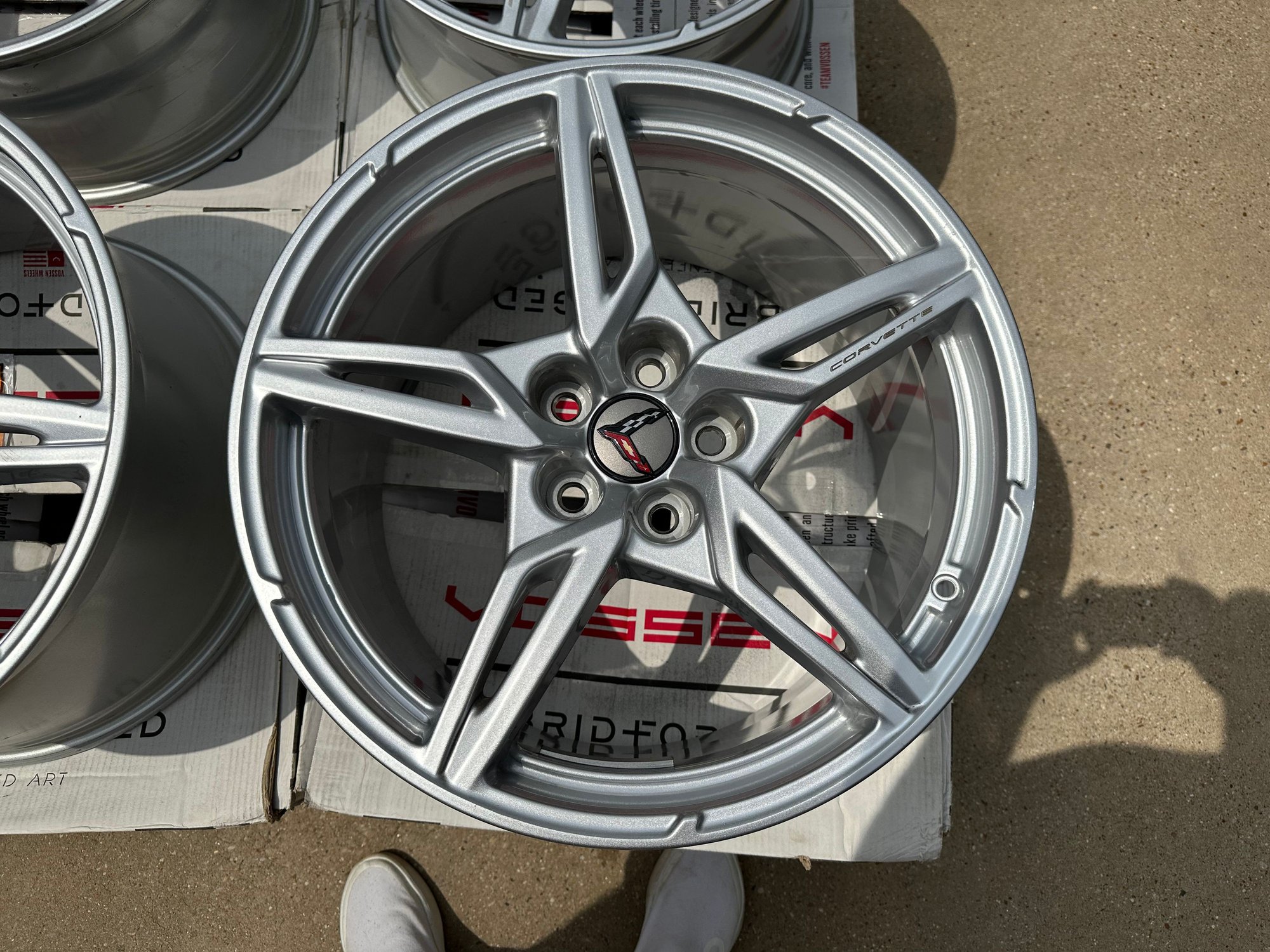 FS (For Sale) 2020-2023 C8 Corvette OEM Wheels Rims Silver ...