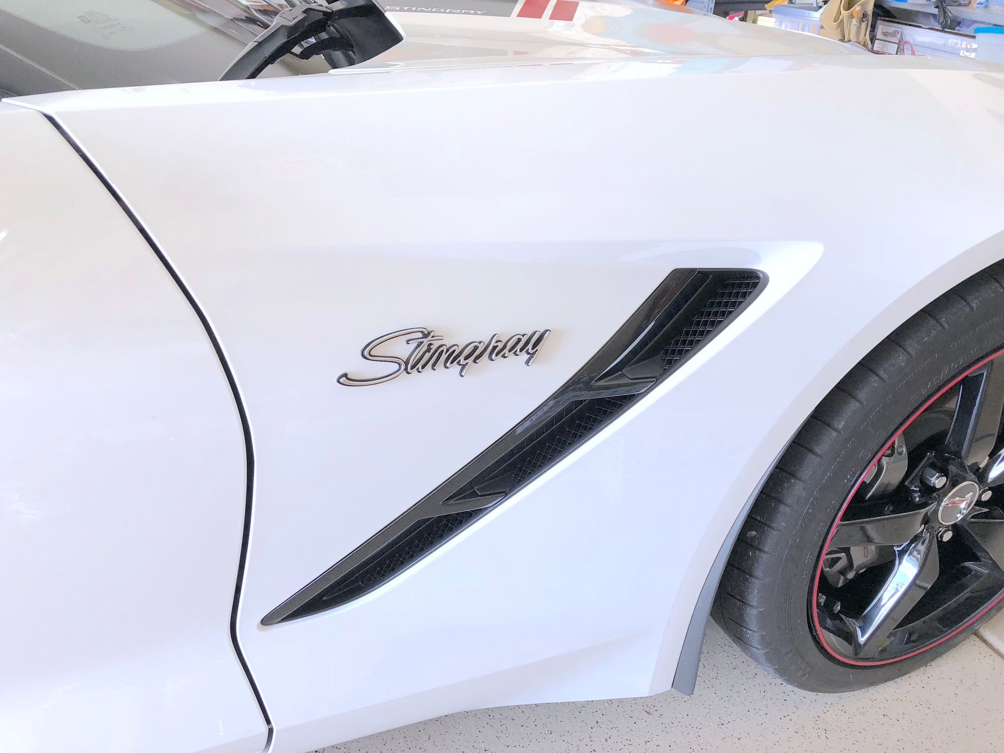 Old school Stingray script emblems - CorvetteForum - Chevrolet Corvette ...