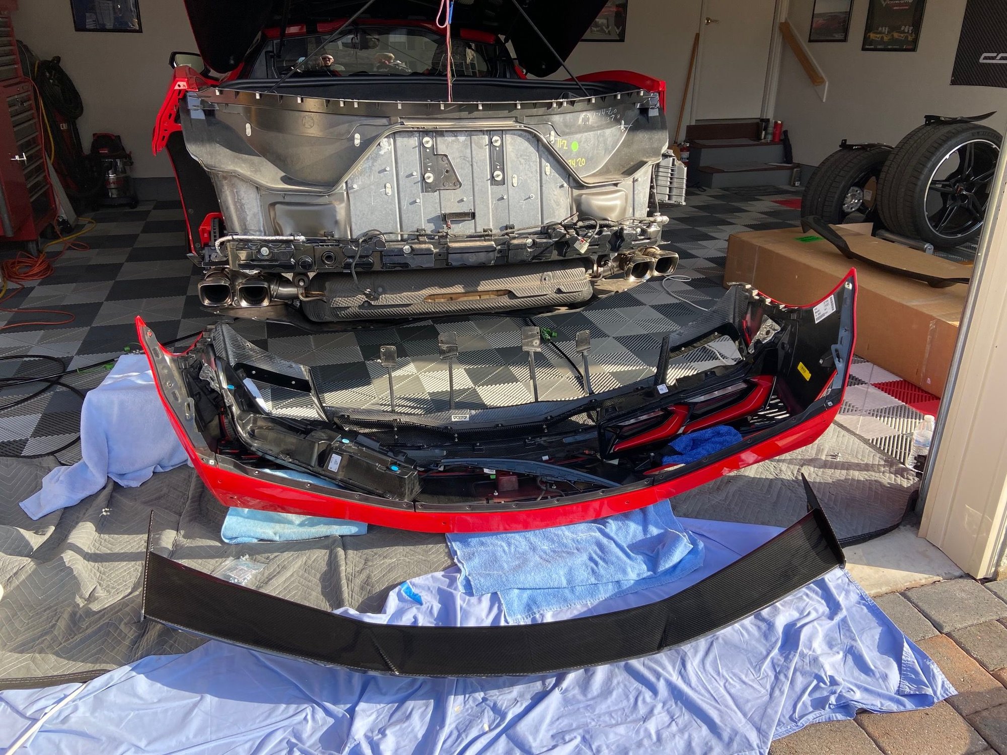 Aftermarket Carbon Fiber High Wings - CorvetteForum - Chevrolet ...