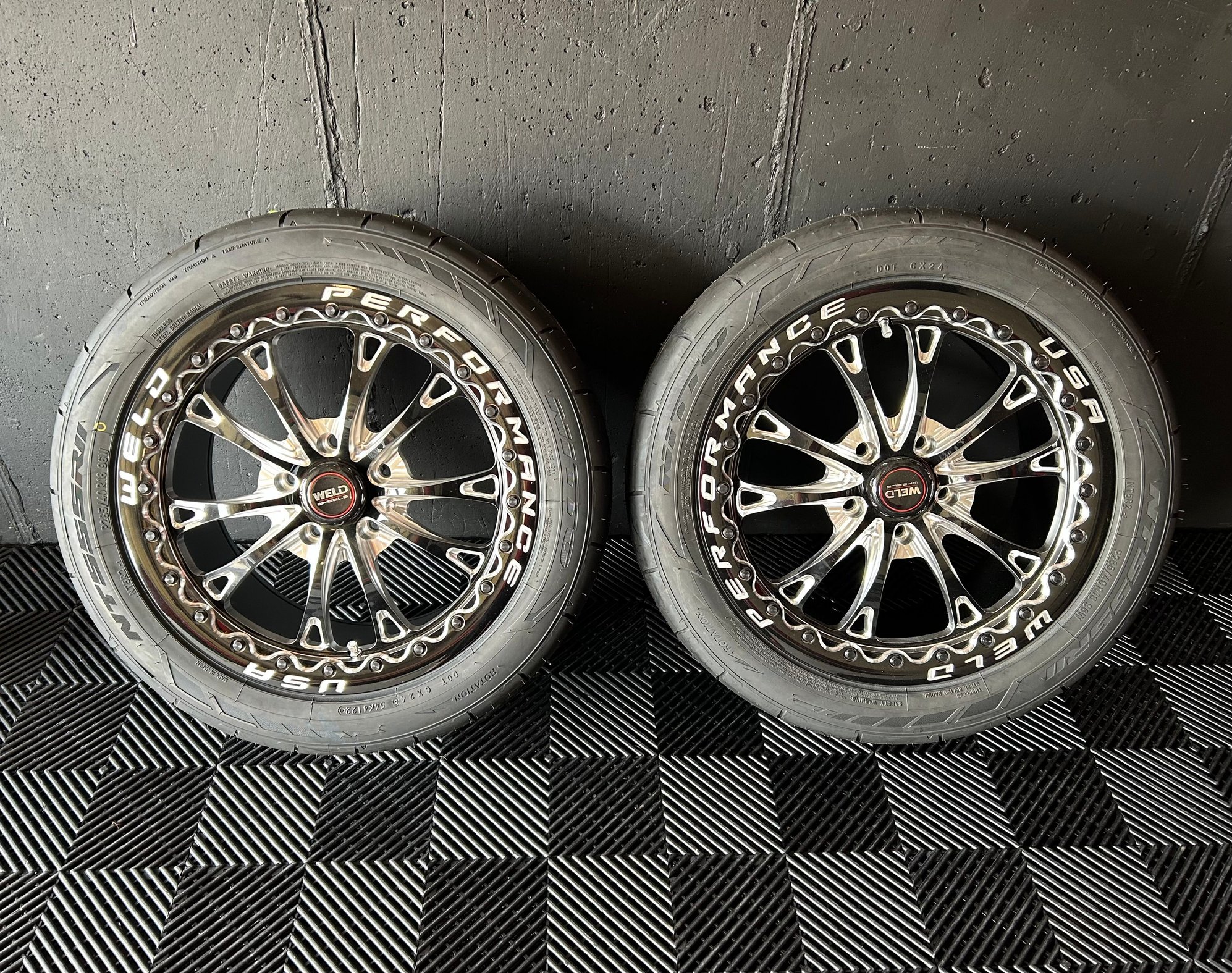 FS (For Sale) Brand New Weld Belmont Beadlock Wheels with 555R2 Drag ...