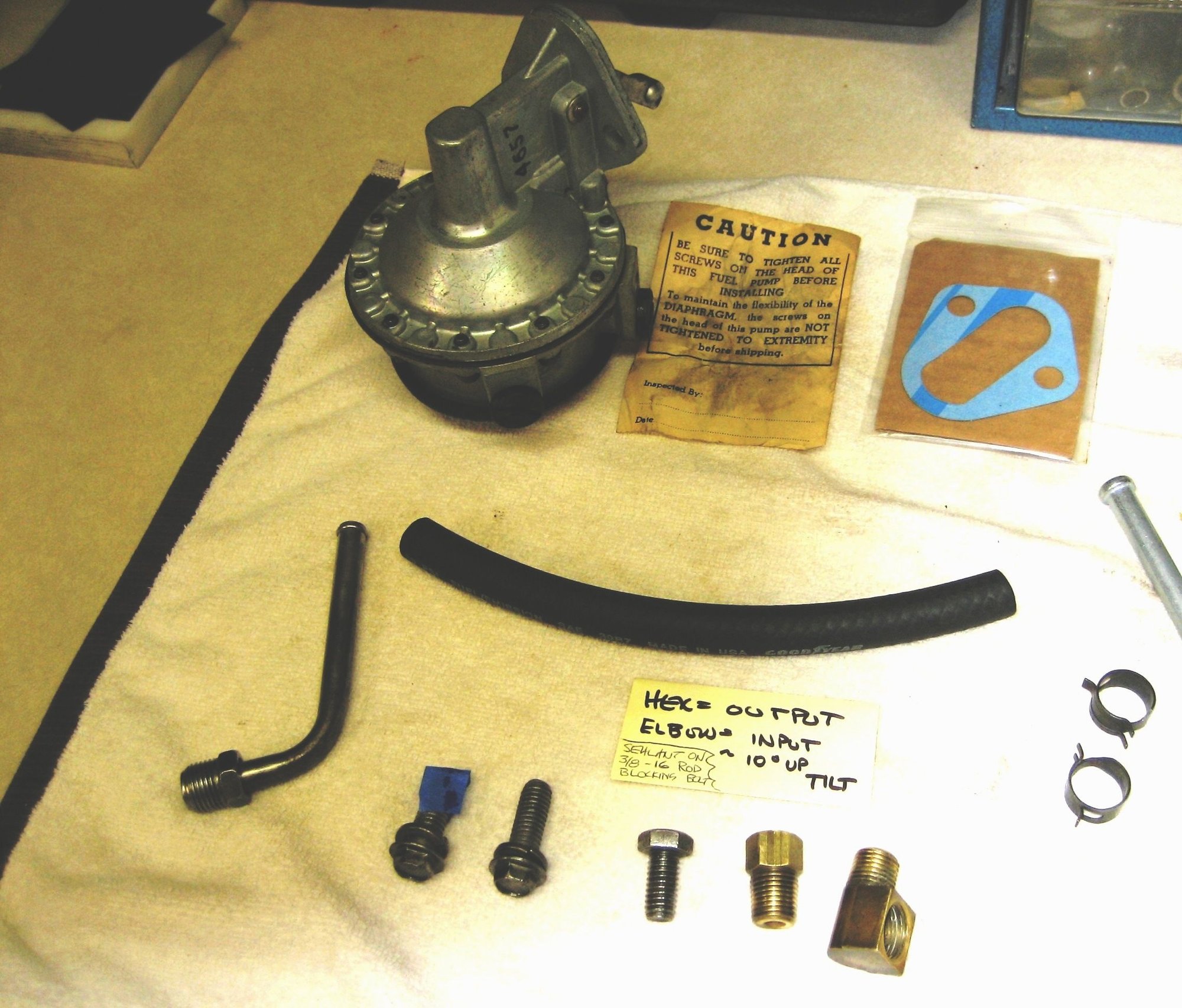 C2 Metal fuel line leak at the fuel pump - CorvetteForum - Chevrolet ...