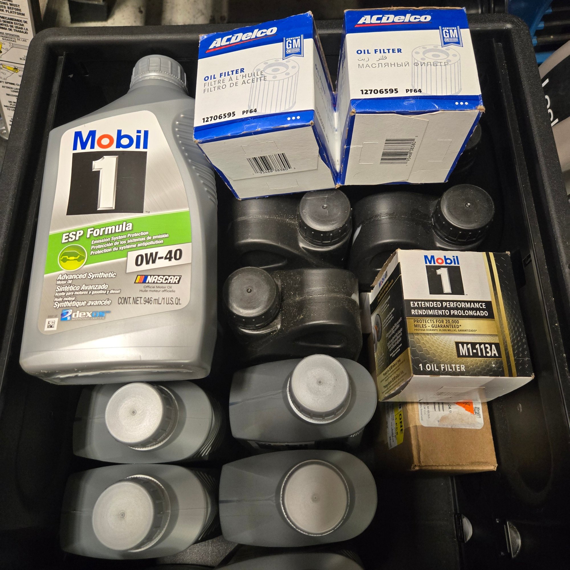 FS (For Sale) Mobil 1 0w40 ESP OIL - CorvetteForum - Chevrolet Corvette ...