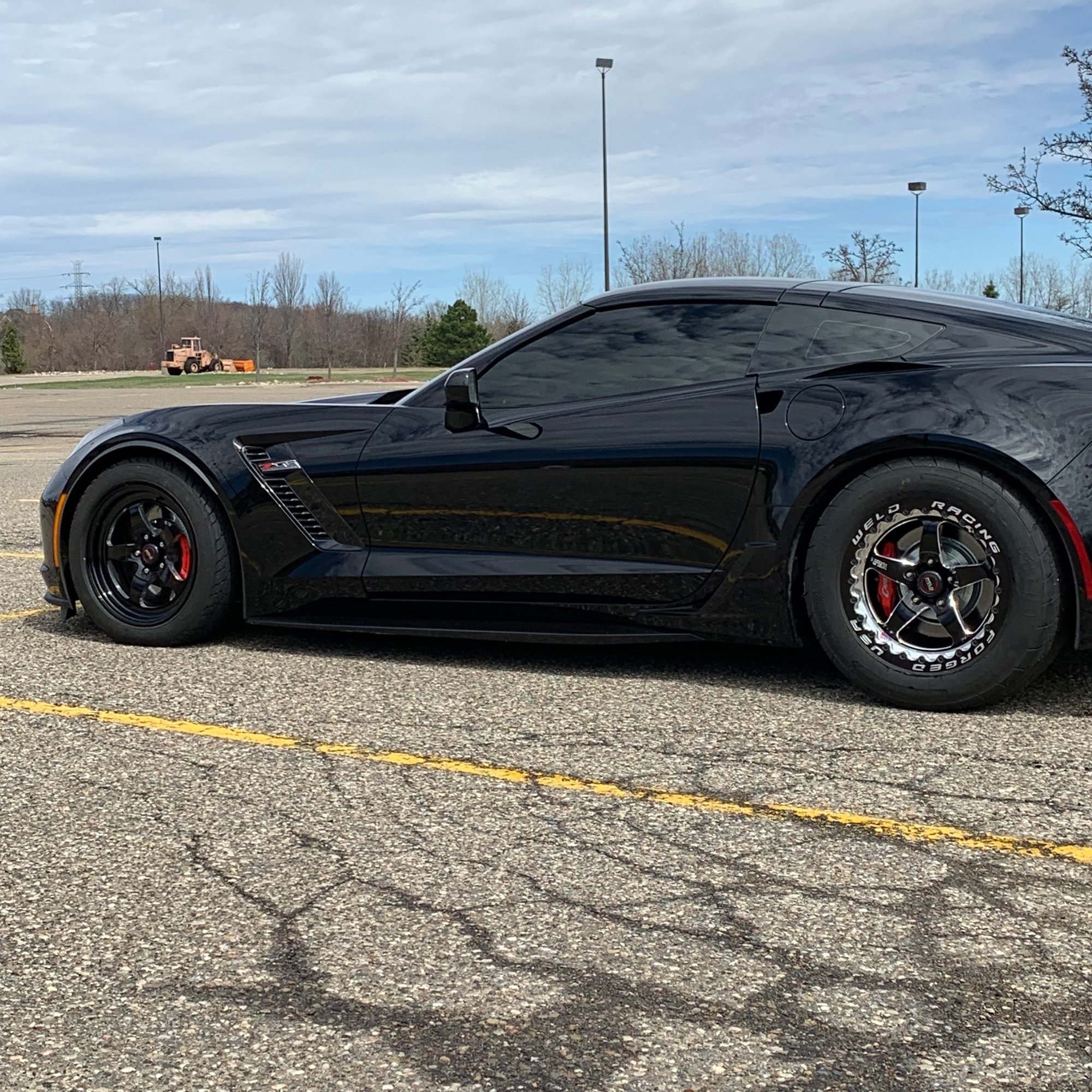 FS (For Sale) Weld C7 17X5 S71 Skinnies w/Sportsman Tires ...