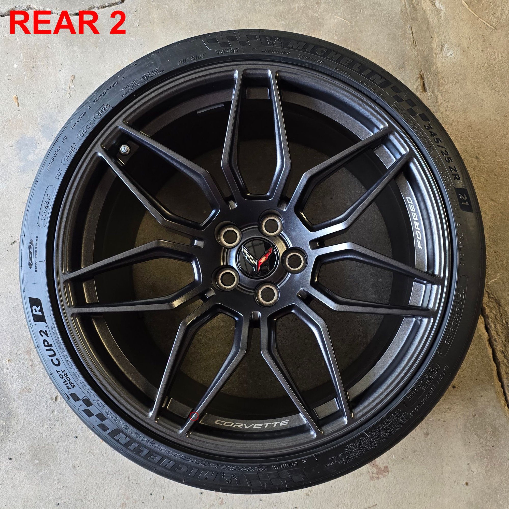 FS (For Sale) FS: C8 Z06 Satin Graphite Wheels / Pilot® Super Sport Cup ...