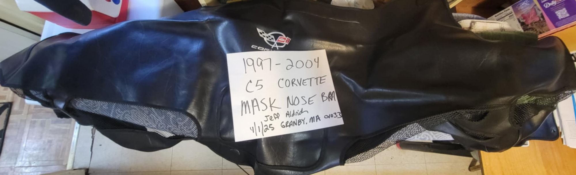 FS (For Sale) 1997-2004 C5 Corvette Full Mask Nose Bra Protector. Heavy ...
