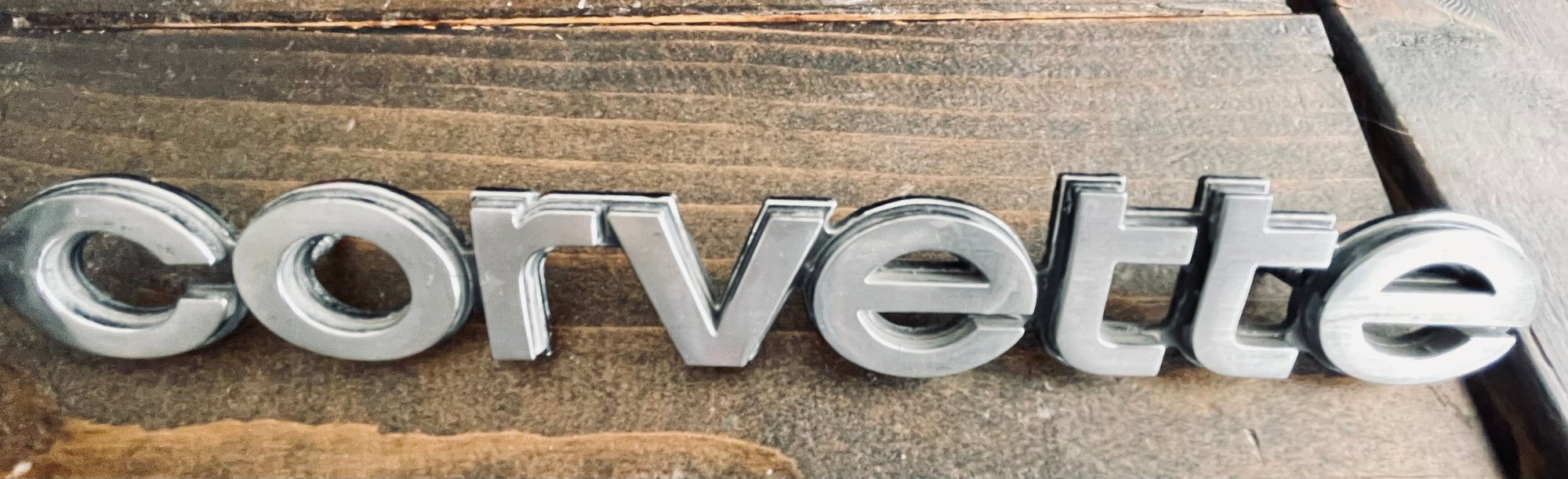 FS (For Sale) Original rear ‘corvette’ emblem - CorvetteForum ...