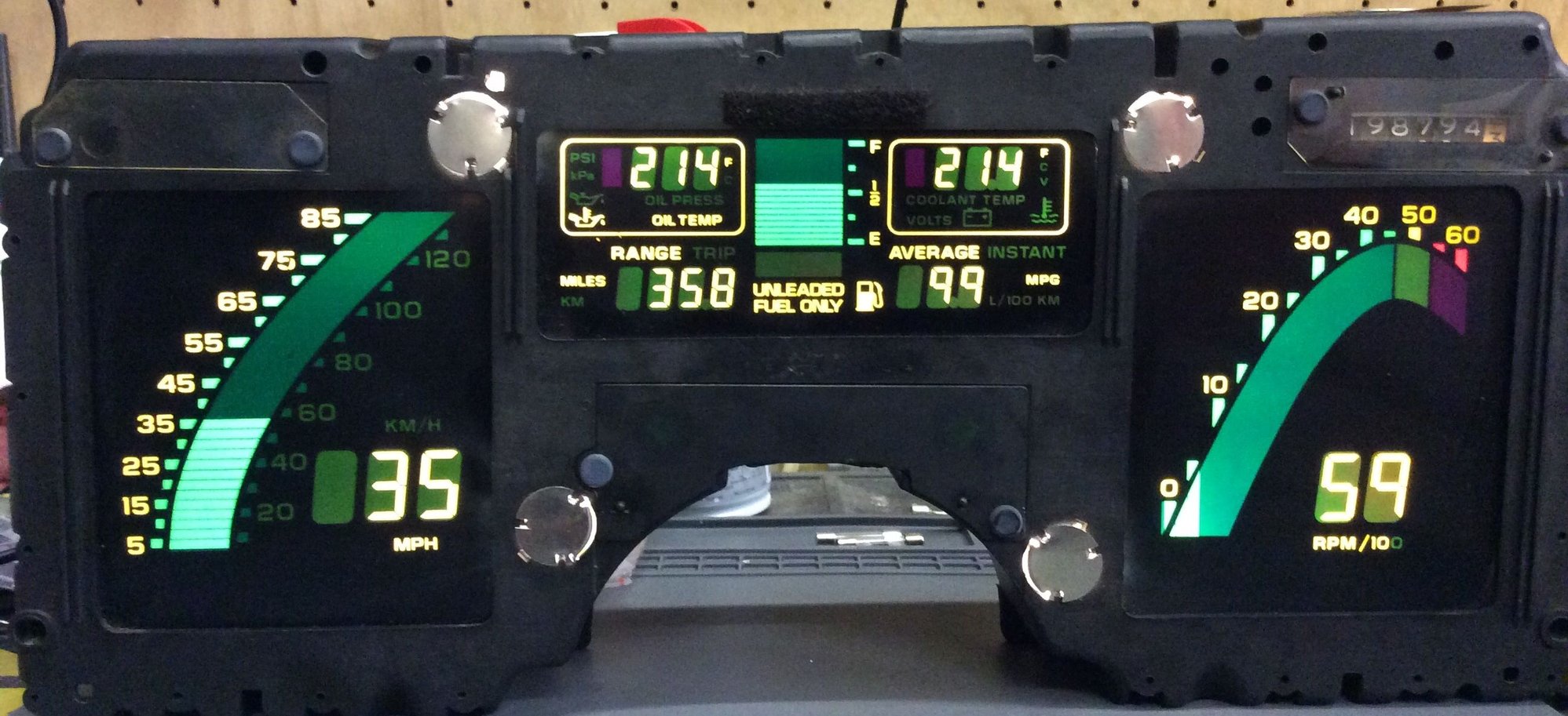 85 digital dash - CorvetteForum - Chevrolet Corvette Forum Discussion