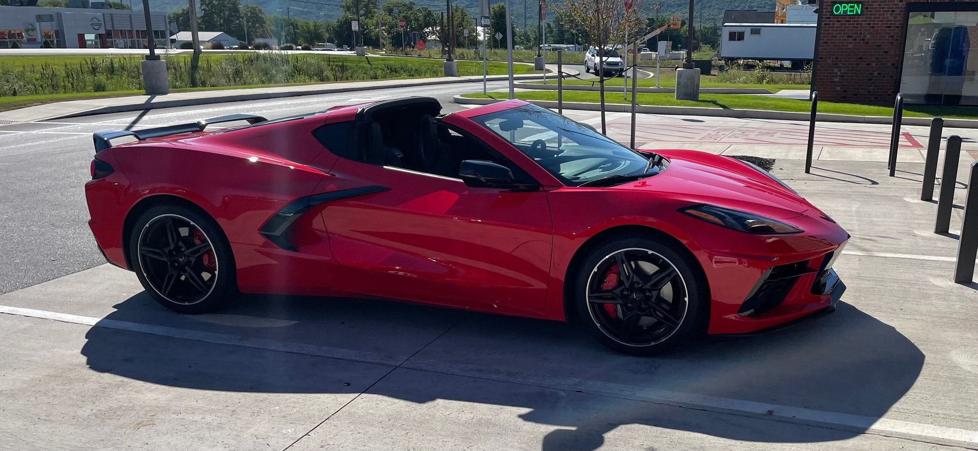 SOLD - FS: 2022 2LT Z51 Torch Red C8 w/ 2,000 Miles - CorvetteForum ...