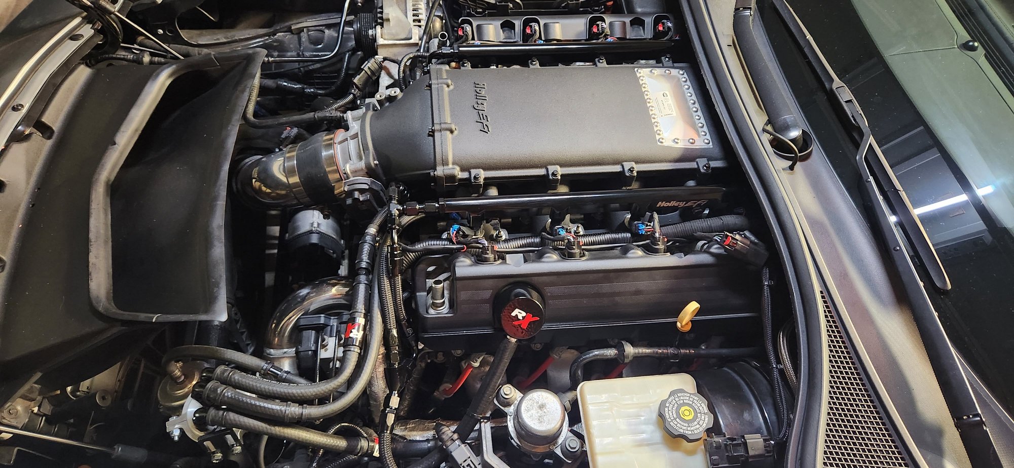 Holley intake installed - CorvetteForum - Chevrolet Corvette Forum ...