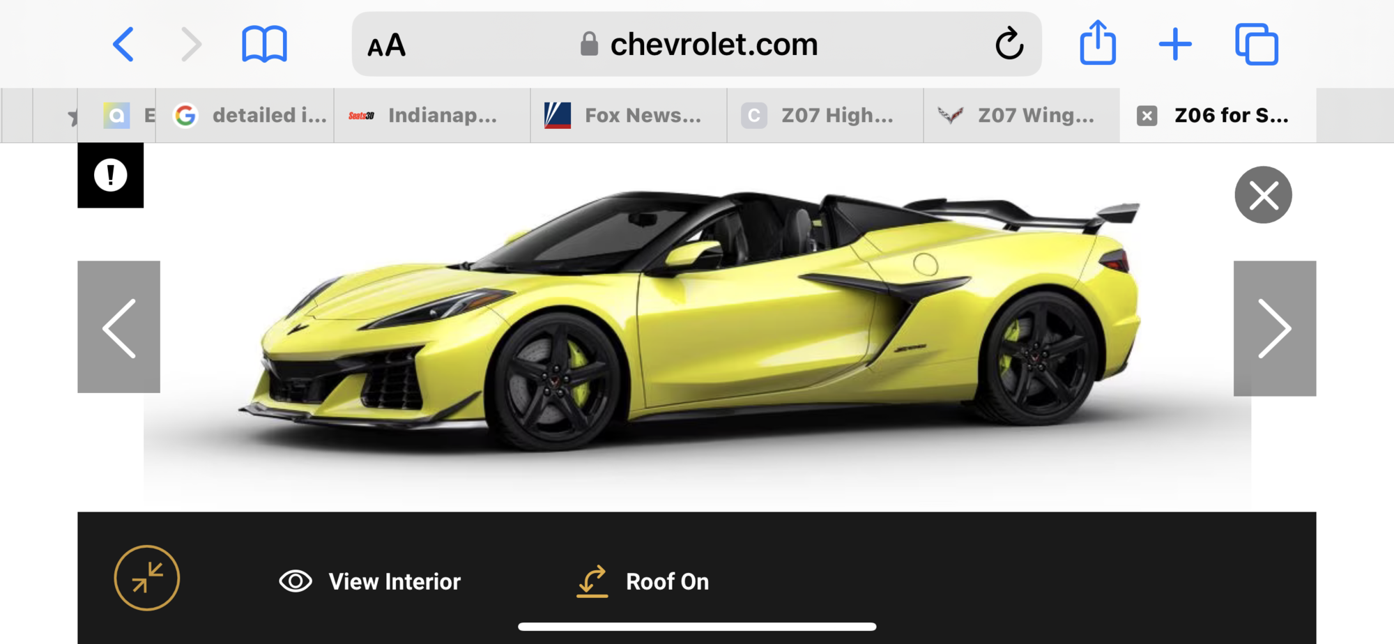 Z07 Wing - CorvetteForum - Chevrolet Corvette Forum Discussion