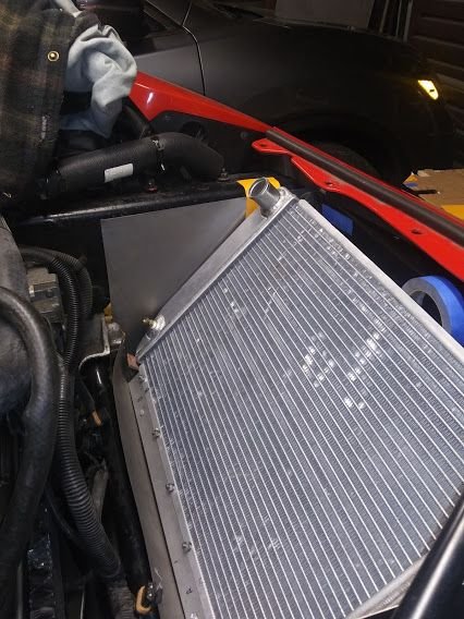 Air intake with tilted radiator - CorvetteForum - Chevrolet Corvette ...