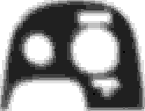 1997-2004 Corvette C5 Carbon Fiber Traction Control Bezels Overlay ...