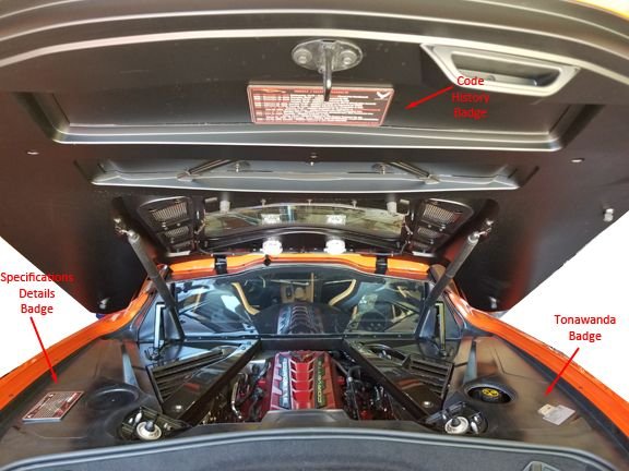 Custom Engine Bay Plaque - CorvetteForum - Chevrolet Corvette Forum ...