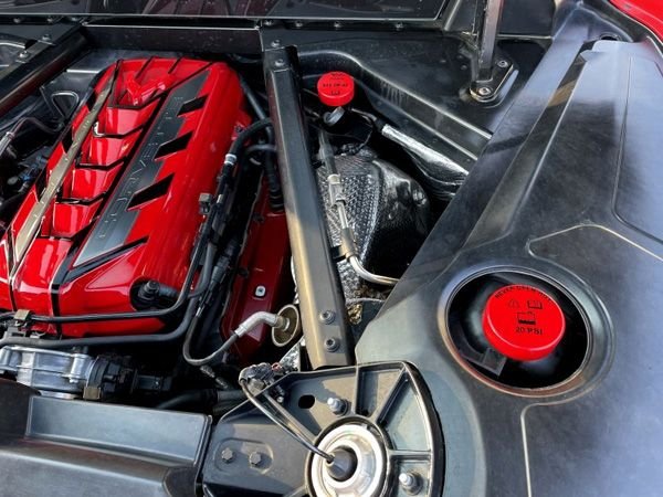 Painted Billet Aluminum Engine Caps C8-PD800 For 2020-2023 C8 Corvette ...