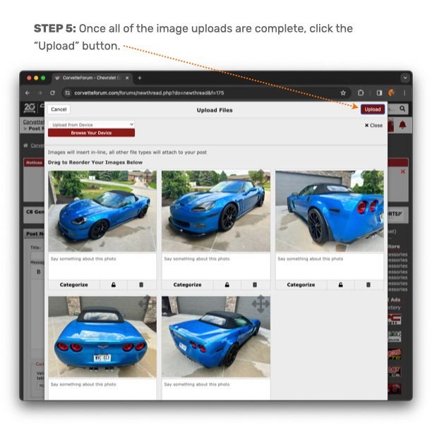 Posting pictures - CorvetteForum - Chevrolet Corvette Forum Discussion