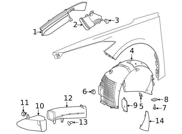 Parts diagrams for C8 - CorvetteForum - Chevrolet Corvette Forum Discussion