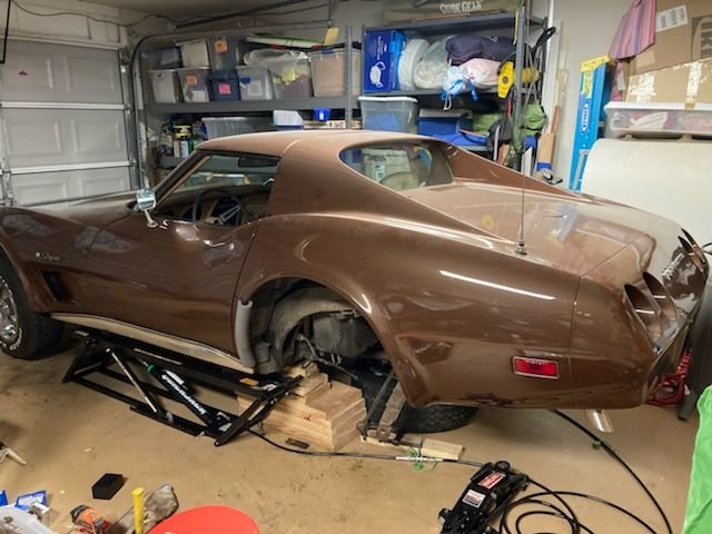 Photos of my 74 vette during trailing are surgery - CorvetteForum ...