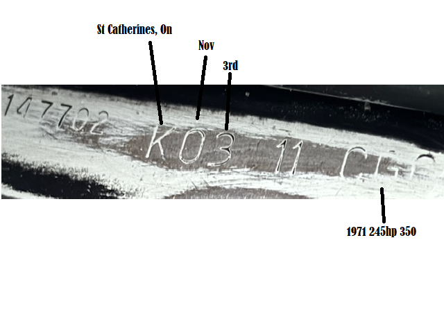 Engine numbber decoding - CorvetteForum - Chevrolet Corvette Forum ...