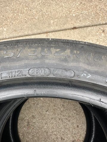 FS (For Sale) Used hoosier a7's, 315/30/18 and 345/35/18 ...